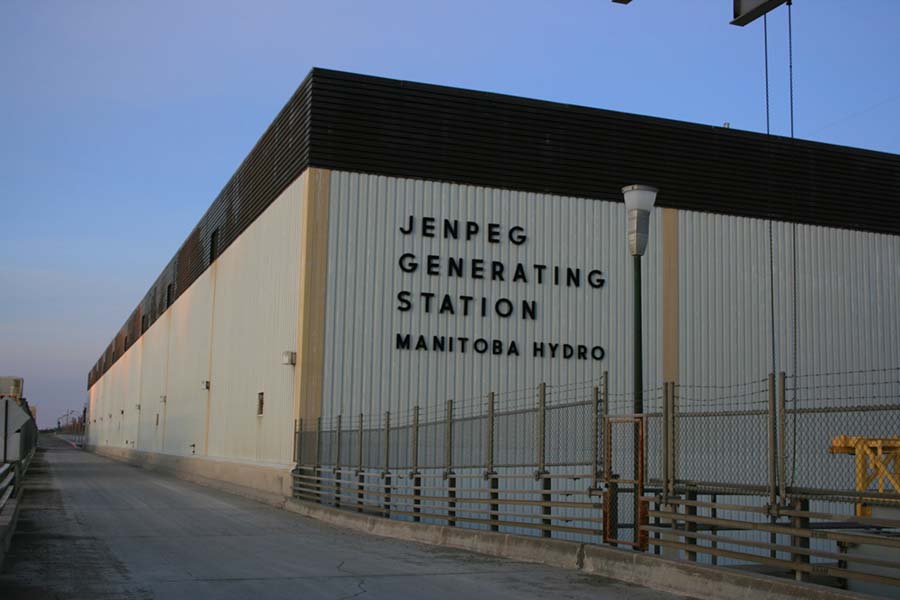 Ice Boom at Jenpeg Generating Station | Geniglace