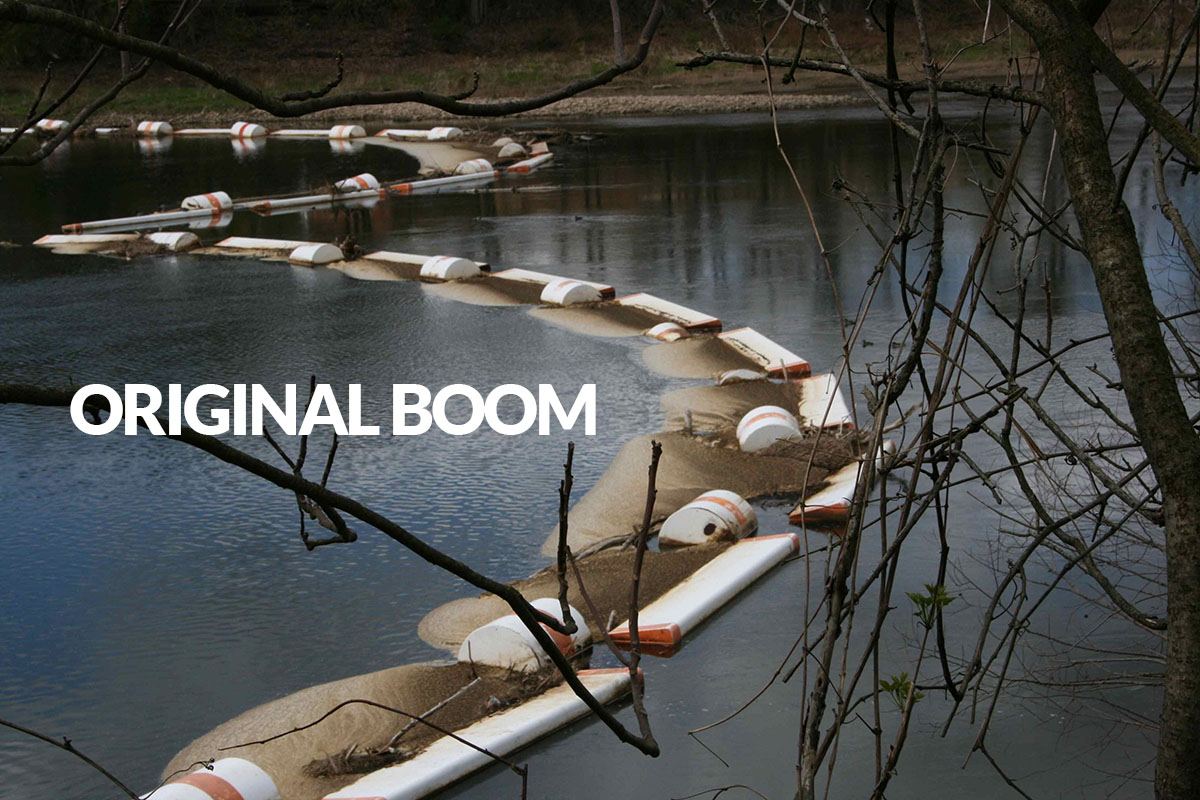 Pontoon, Buoy and Ice Boom in Oil City | Geniglace